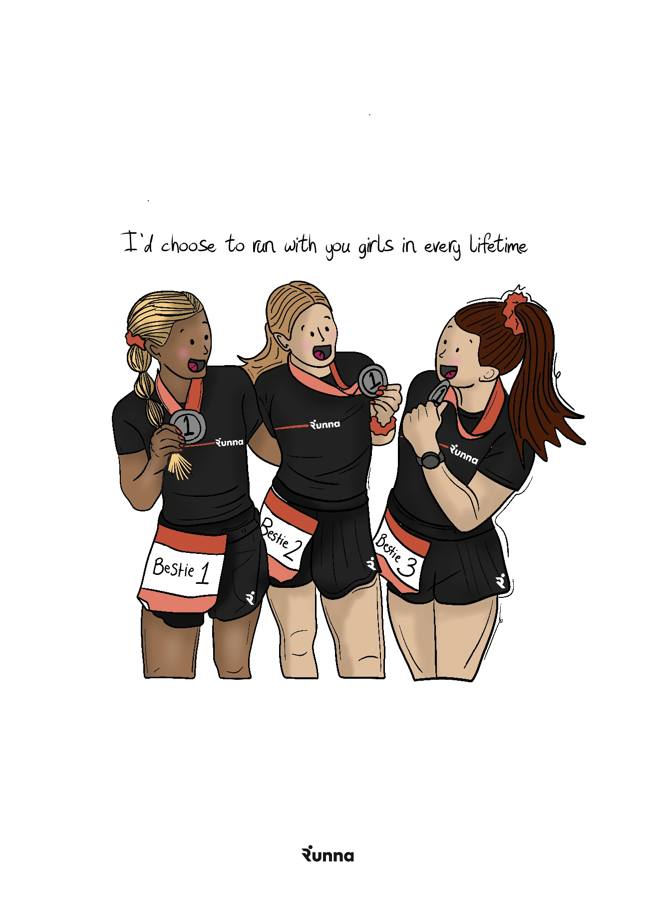 Valentine's Day Card - Run With You – Runna